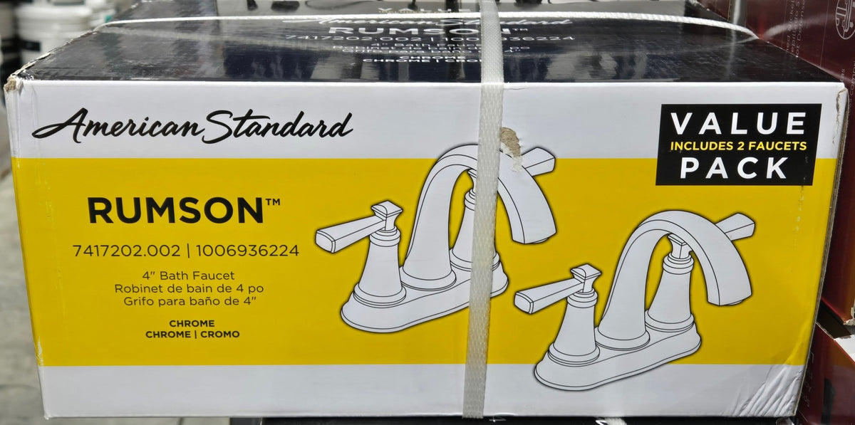 American Standard Rumson 4 in. Centerset Double Handle Bathroom Faucet