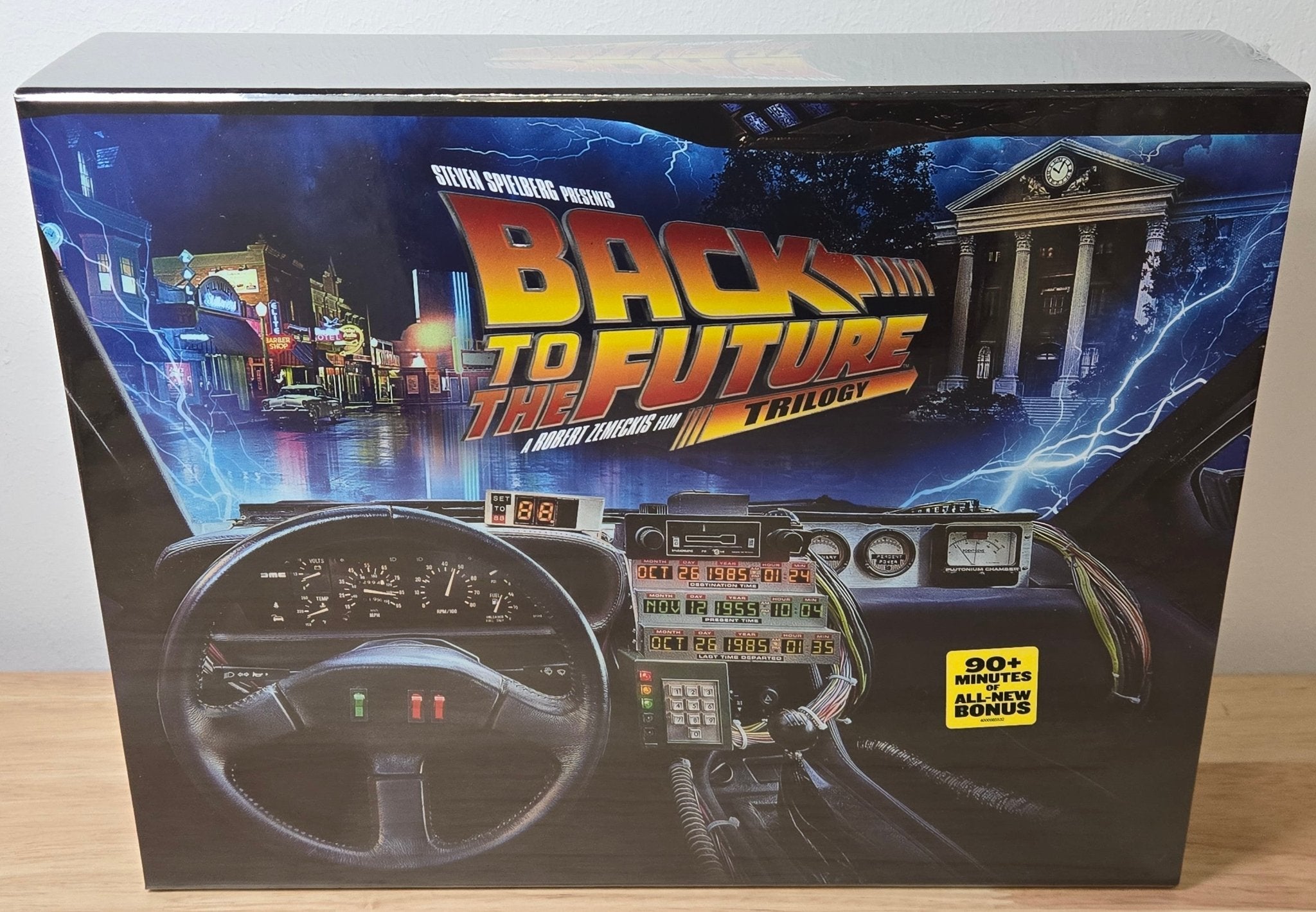 Back to the Future 40th Anniversary 4K Trilogy Steelbook Giftset UHD B