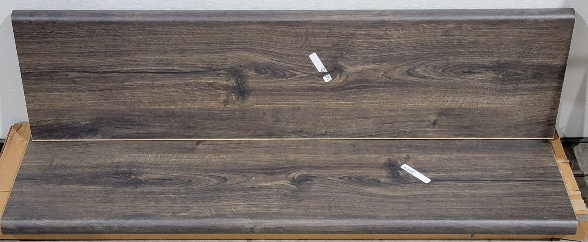 Cap A Tread Stair Tread Cover Thornbury Oak 47 in Dark Brown Renewal S